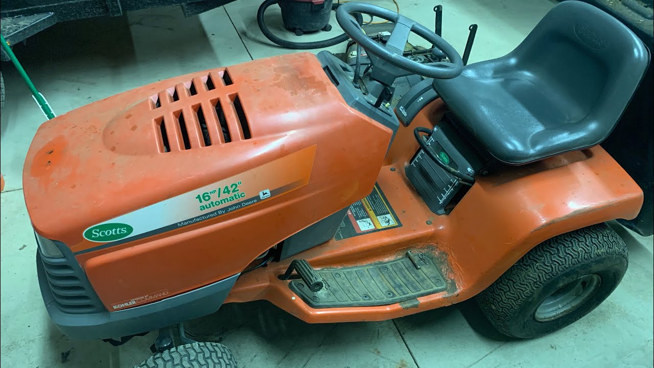 Scotts By John Deere S1642 Deck Belt Routing YouTube