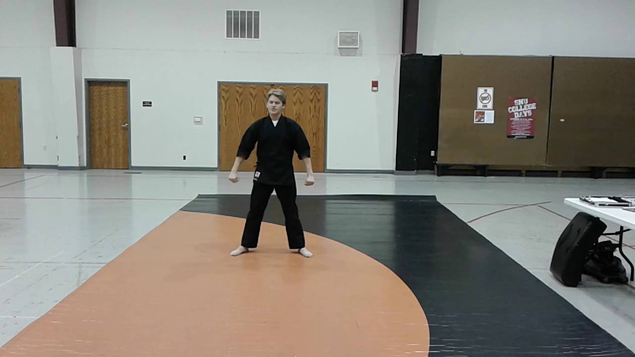 Adult White Belt Form - YouTube