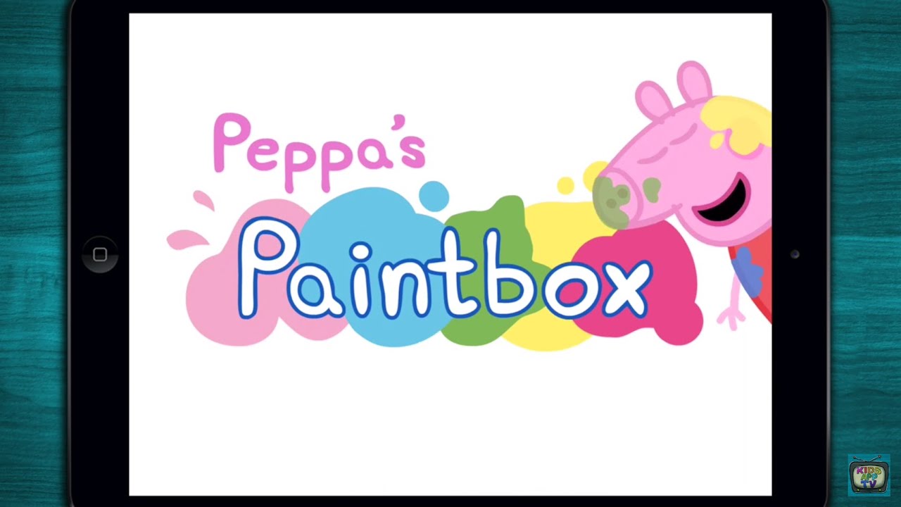 Peppa's Paintbox - Cute Drawing App/Game for Kids & Toddler - iPhone ...