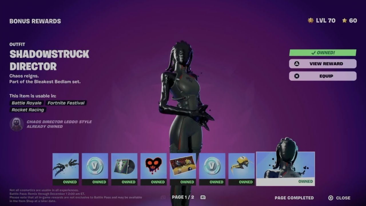 How to Unlock Shadowstruck Director Skin in Fortnite | Bonus Rewards ...