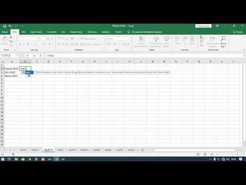 22  Ders Mbul Fonksiyonu İLERİ SEVİYE EXCEL