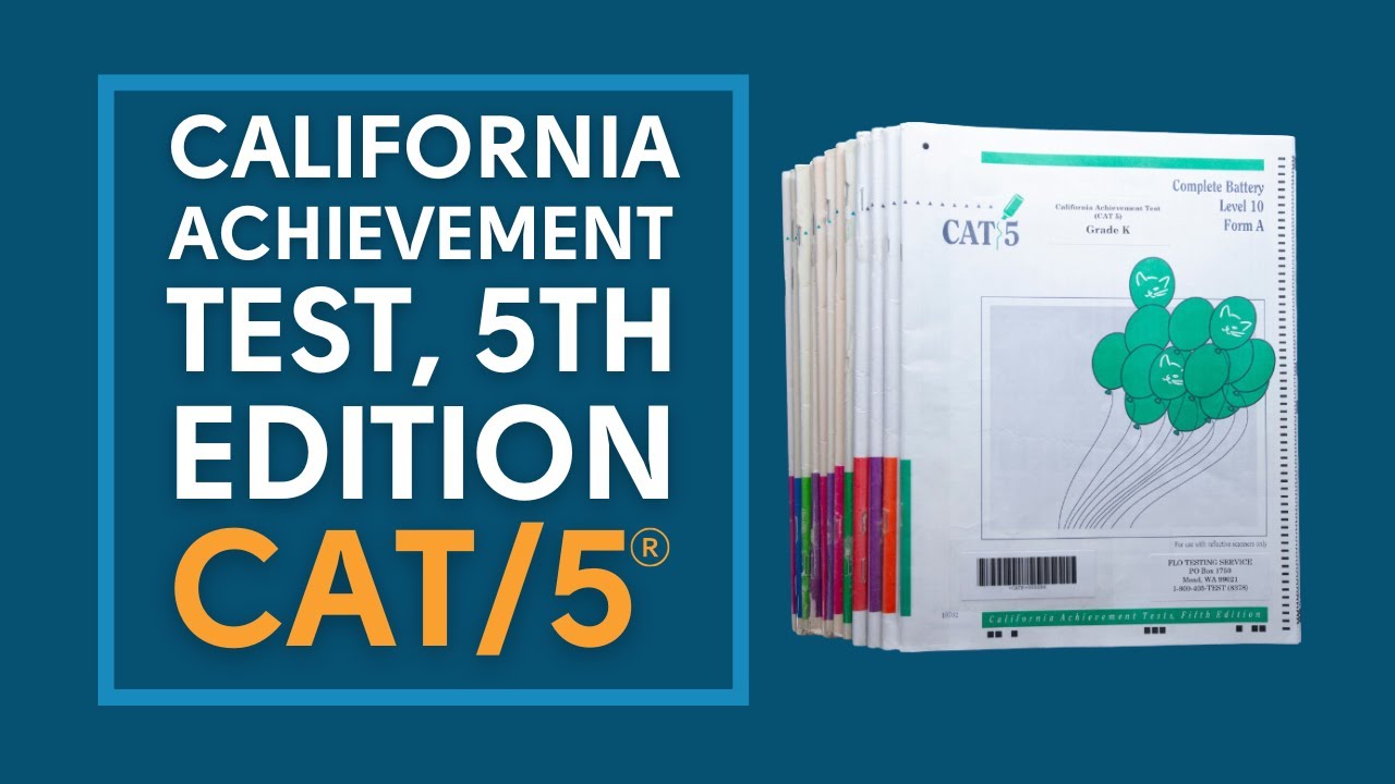 California Achievement Test, 5th Edition (CAT/5) - YouTube