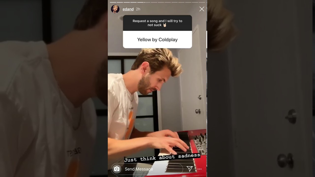 Edan Dover of The Score - Request a Song - YouTube