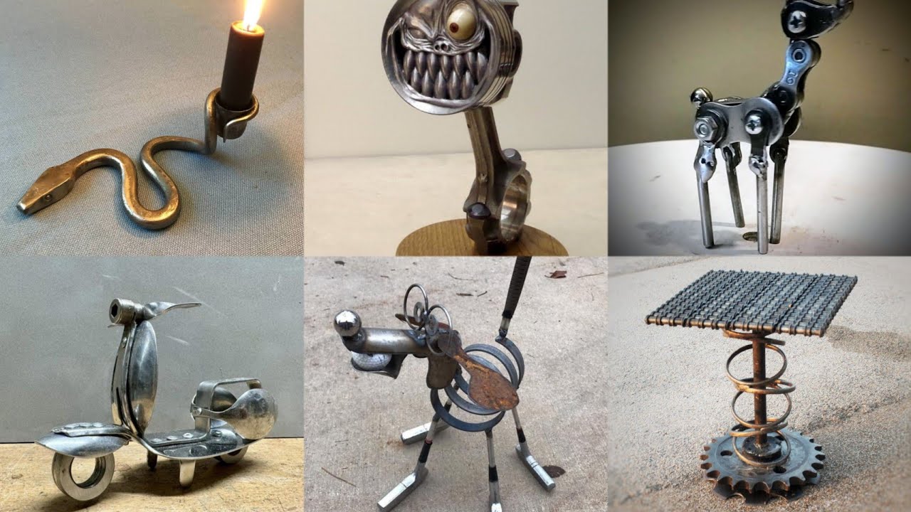 How Metal art sculpture made | Metal Sculpture craft & design | Metal ...