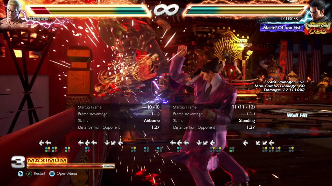 Tekken 7 EWGF RAGE DRIVE COMBO - YouTube