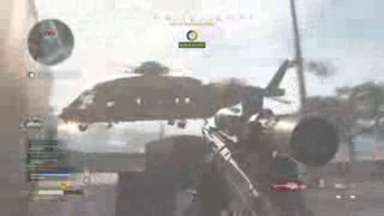 Call of Duty®: Modern Warfare® Helicopter Crash infront of us - YouTube