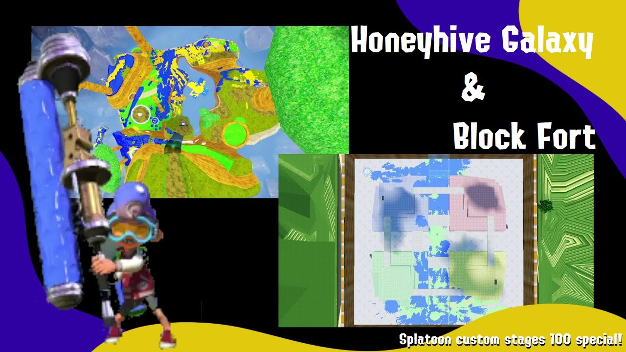 Splatoon x Super Mario new stages! - YouTube