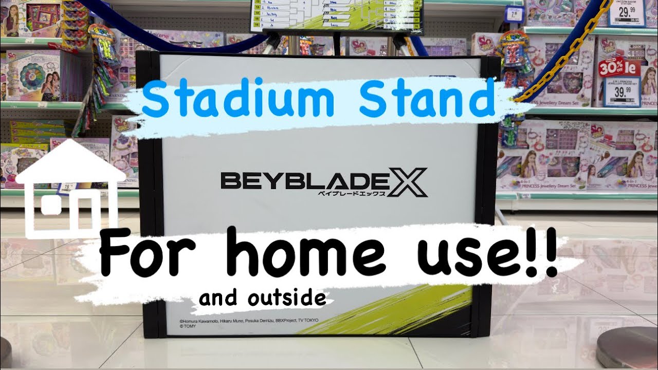 [Beyblade X] Makeshift Stadium Stand for Home use - YouTube