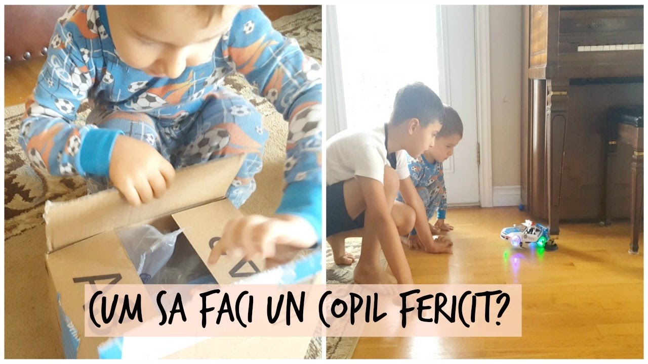 CUM sa faci un COPIL FERICIT? Idei cadouri ptr copii - YouTube