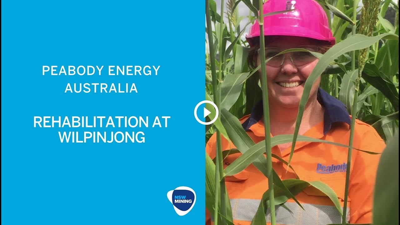 Peabody Australia Wilpinjong Rehabilitation - YouTube