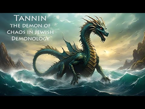 Tannin the Dragon of the Sea, the demon of chaos in Jewish demonology # ...