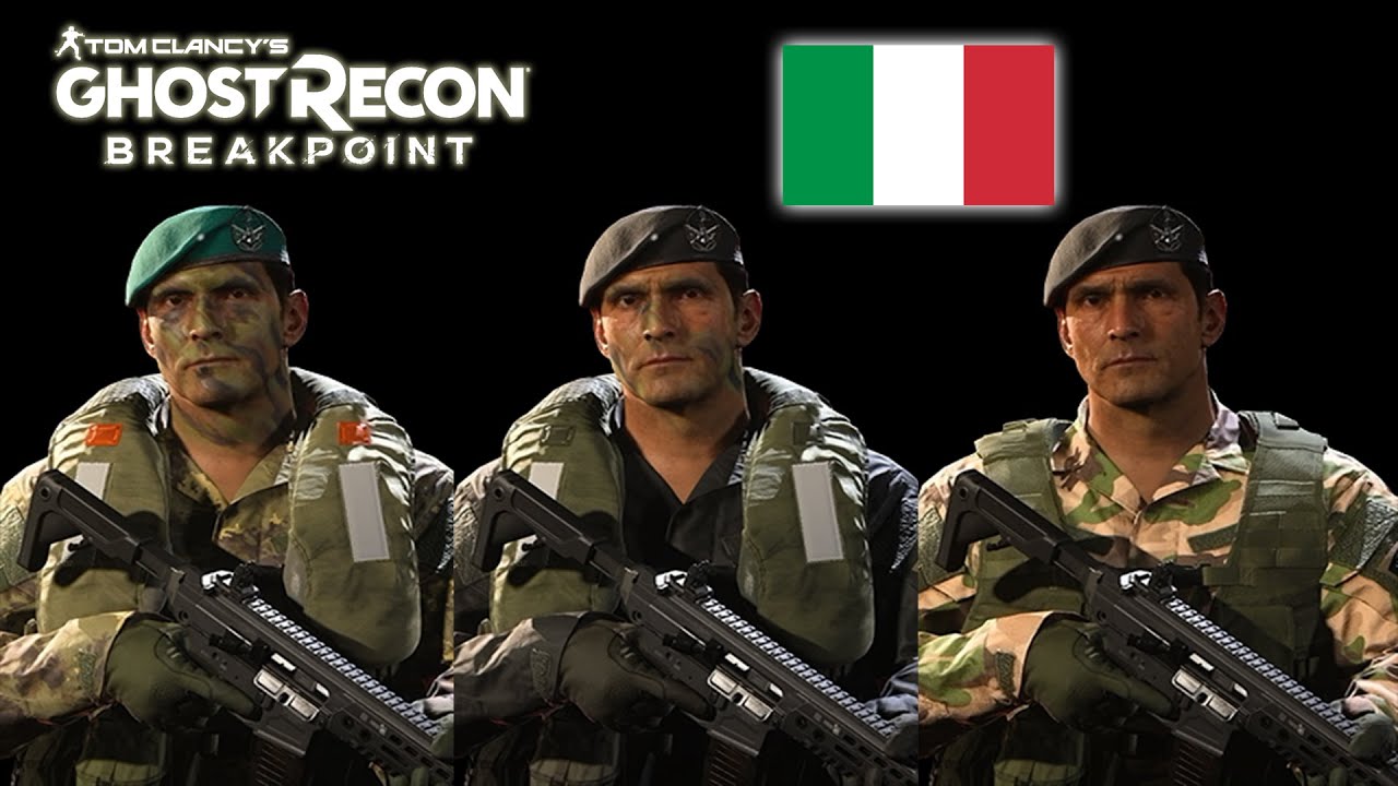 MIL-SIM COALTION Outfits!!! ITALIAN LAGUNARI | COD MW Operators | Ghost ...