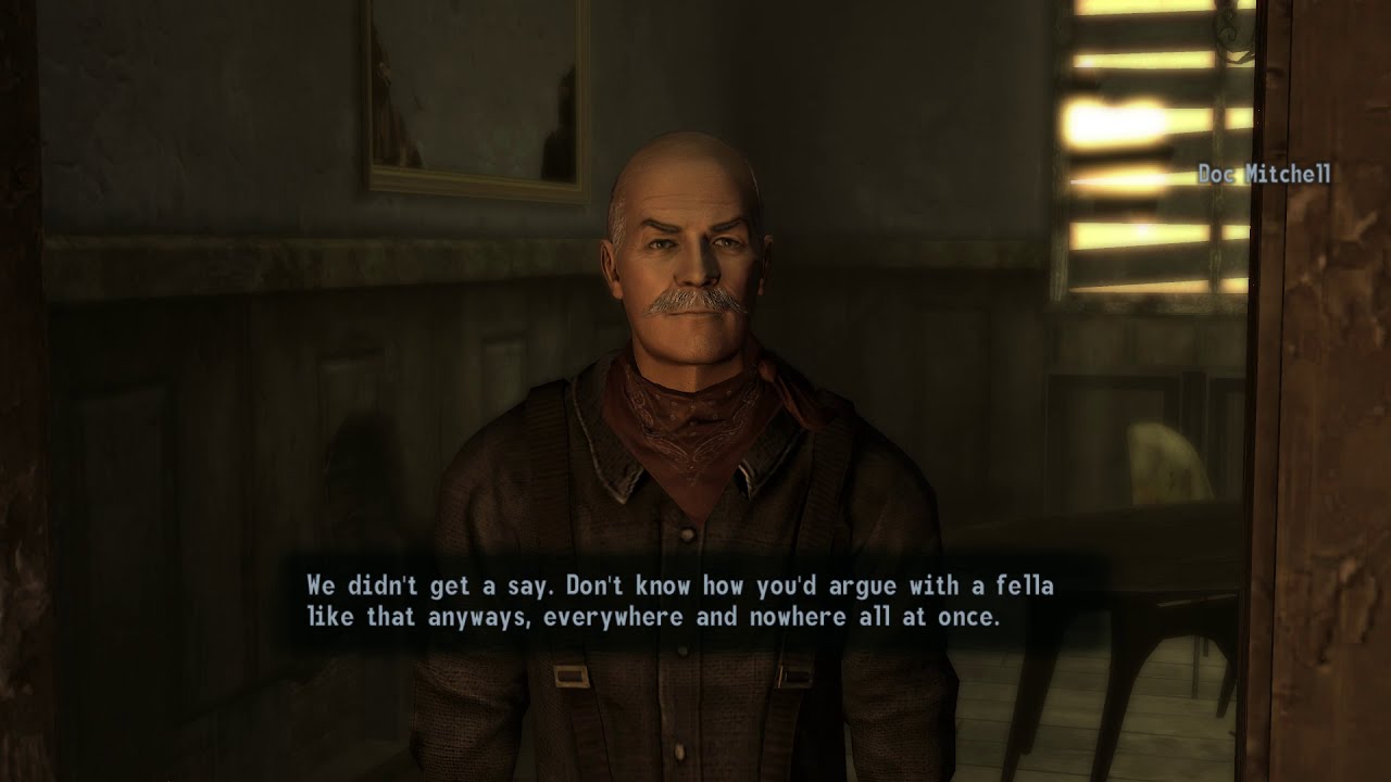 Doc Mitchell's sad past (Fallout New Vegas) - YouTube