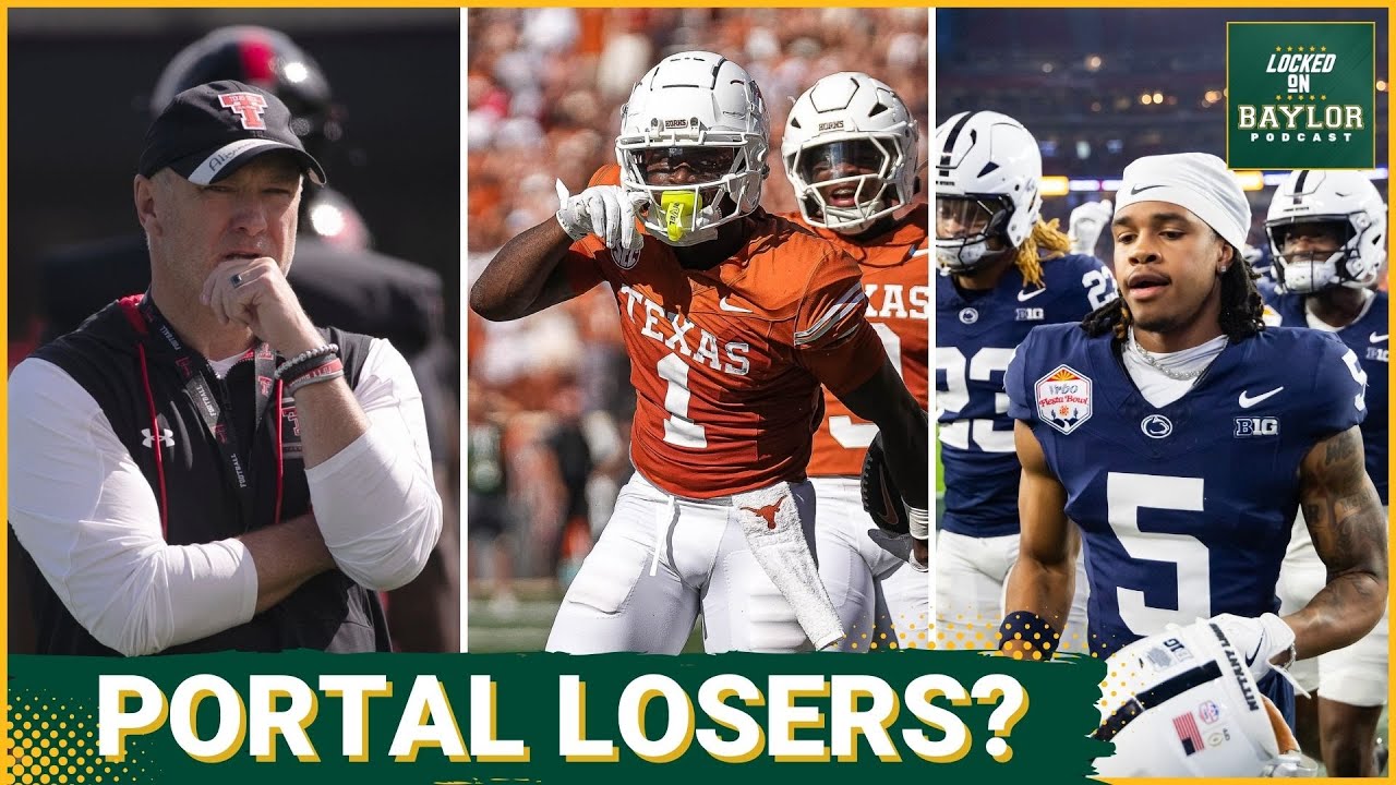 Texas Tech RUNNING Transfer Portal, Beating Baylor to Penn State STUD ...