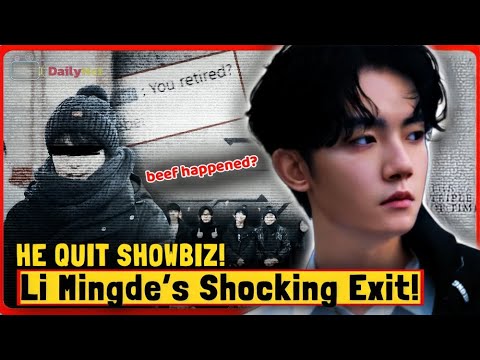 Li Mingde QUITS Showbiz After Scandals! Shocking Timeline of His Fall from Fame