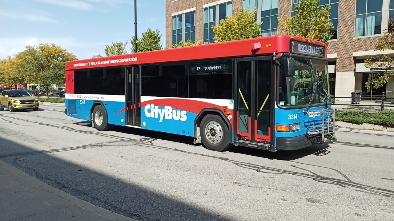 CityBus 2014 Gillig Low Floor 35' 3314 On Rt 17 Ross Ade - YouTube