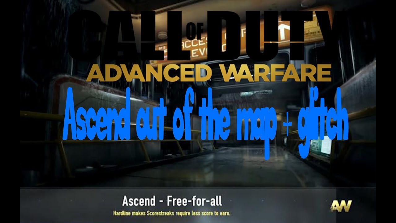COD: AW out of map ascend + glitch (NEW) - YouTube