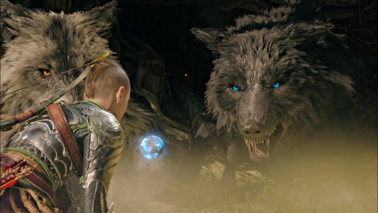 Atreus Release Celestial Wolves Skoll & Hati - God of War Ragnarök (PS5 ...