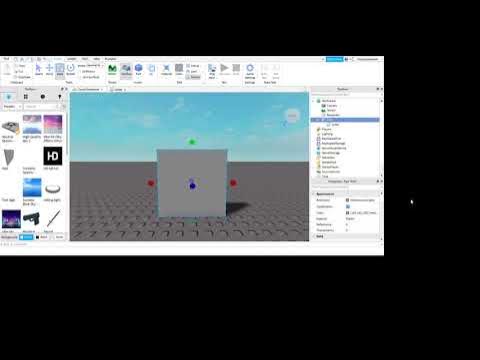 how to to make a door (roblox studio) - YouTube