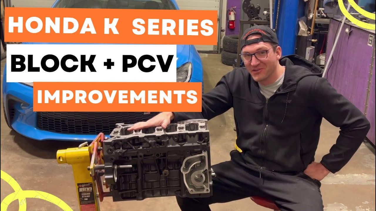 K Series Block and PCV/Crankcase Ventilation Modifications - YouTube