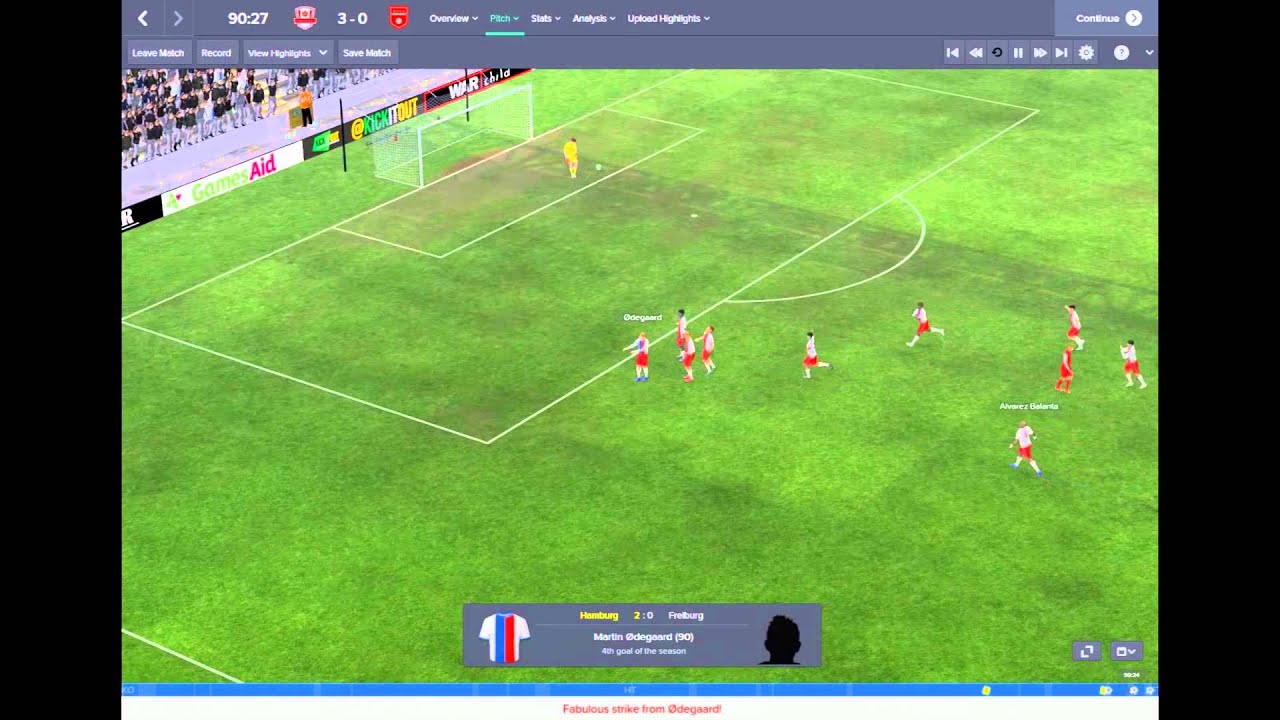 Football Manager 15 - Winning the league in in 3 minutes - YouTube