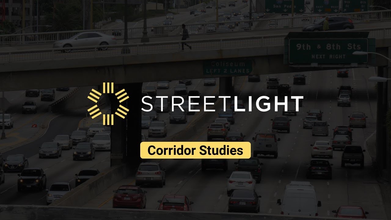 StreetLight InSight® Demo: Corridor Studies - YouTube