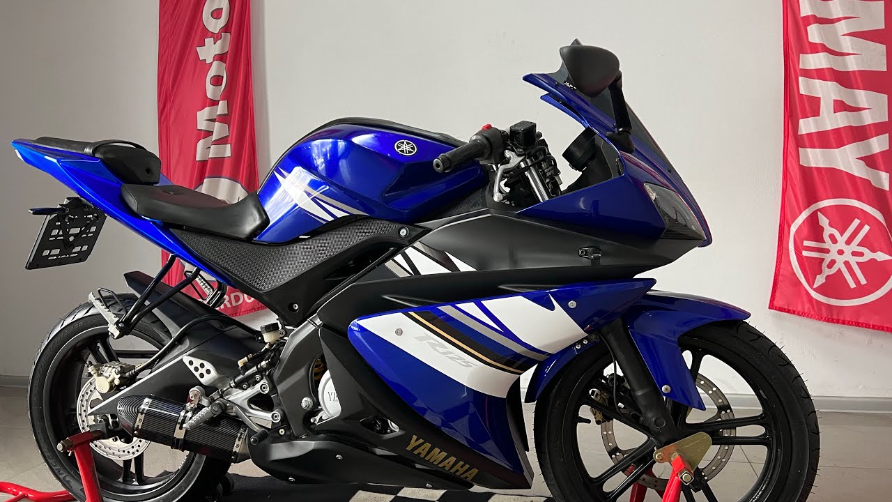 Yamaha YZF R125 2009 MotoRW - YouTube