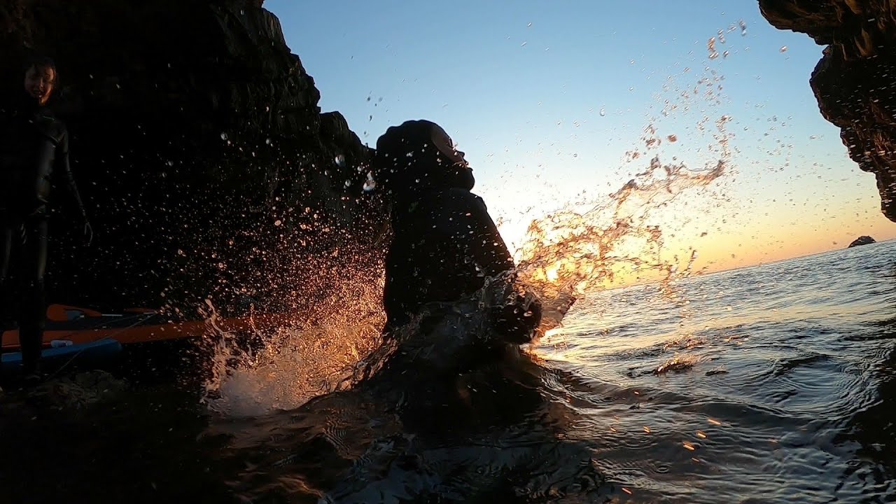 Dunbar Sea Cave!! - YouTube