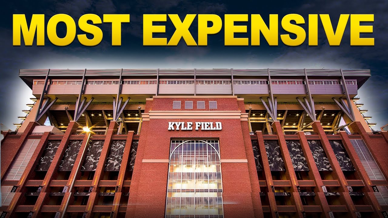 Inside the MOST EXPENSIVE College Football Stadium - YouTube