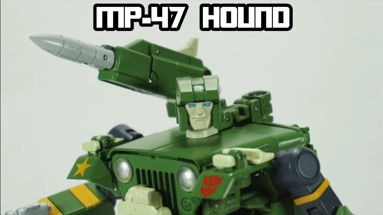 Takara Tomy Transformers Masterpiece MP-47 Hound - YouTube