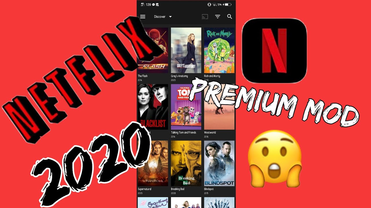 PREMIUM NETFLIX MOD 2020 || DOWNLOAD TUTORIAL || not clickbait - YouTube