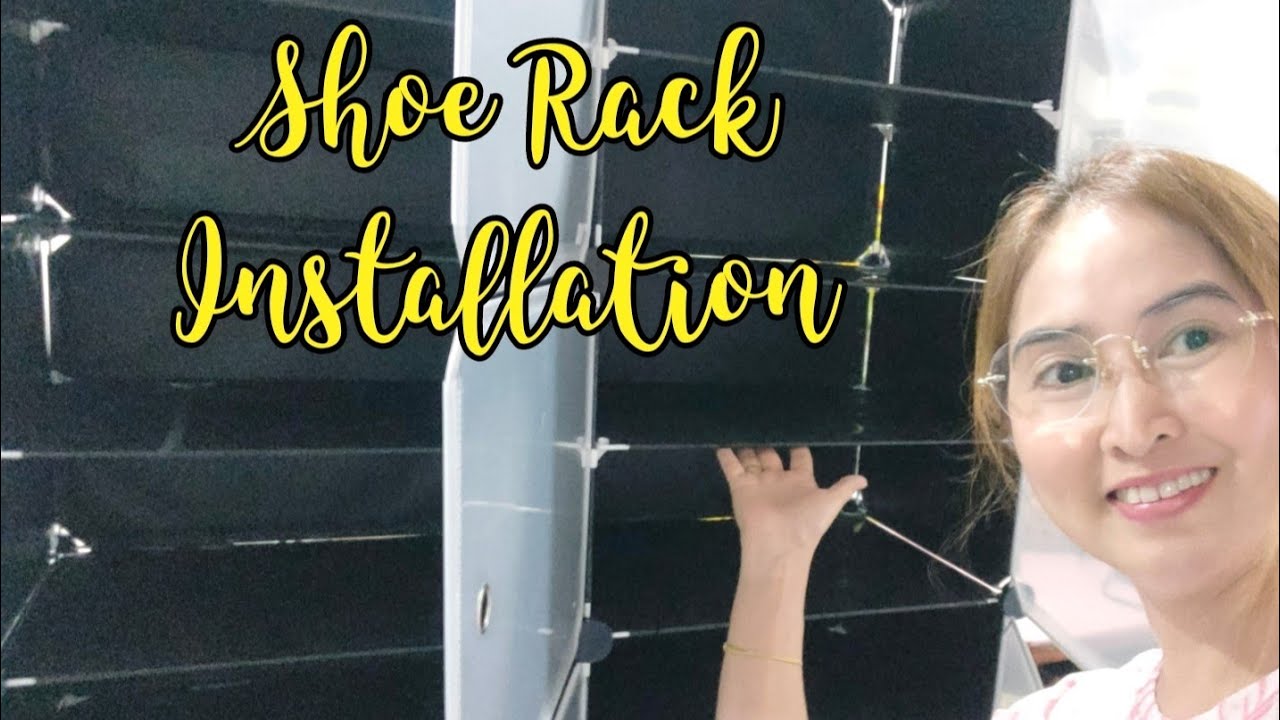 SHOE RACK INSTALLATION|| SHOE RACK UNBOXING AND.REVIEW|| ONLINE TIKTOK ...