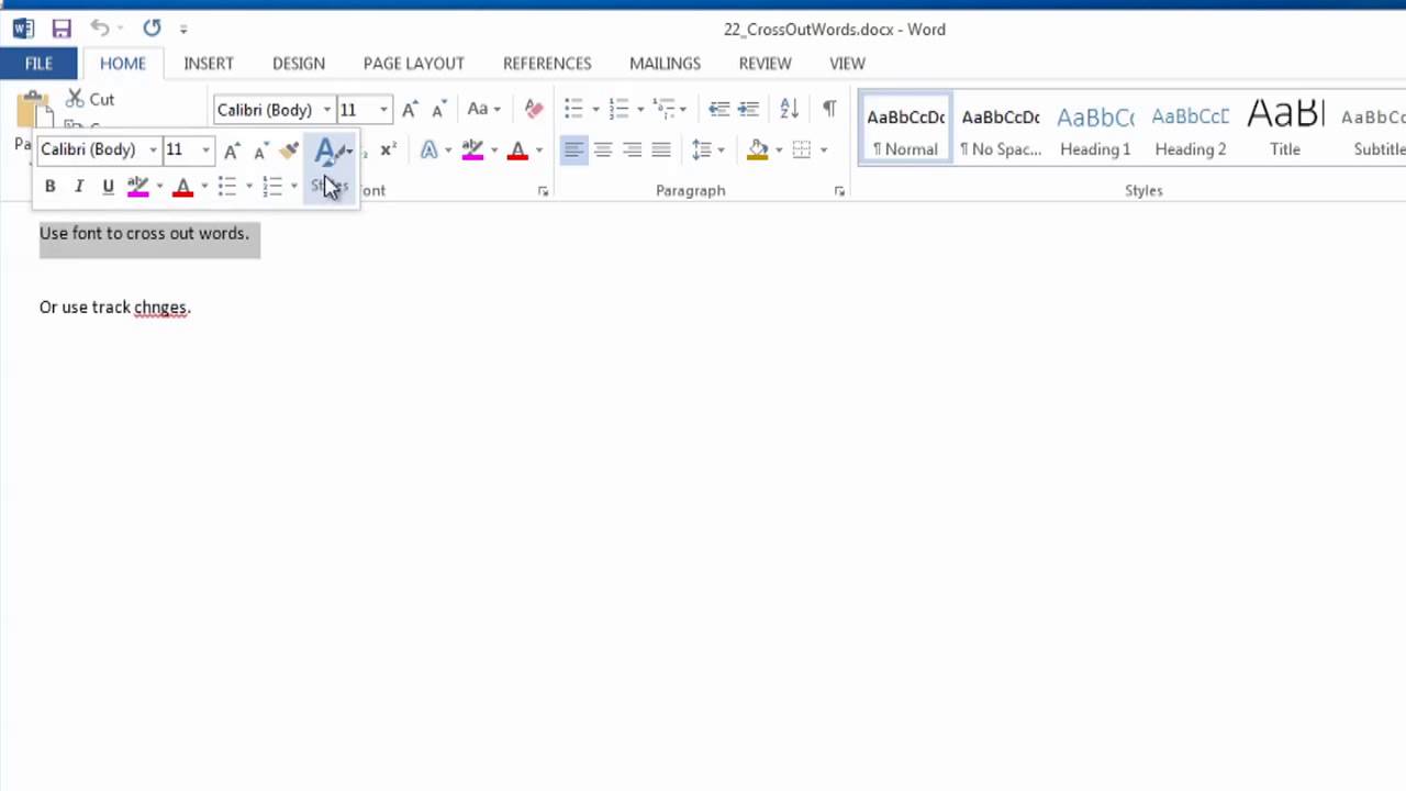How To Cross Out Words On Microsoft Word Using Microsoft Word YouTube how-to-cross-out-words-on-microsoft-word-using-microsoft-word-youtube