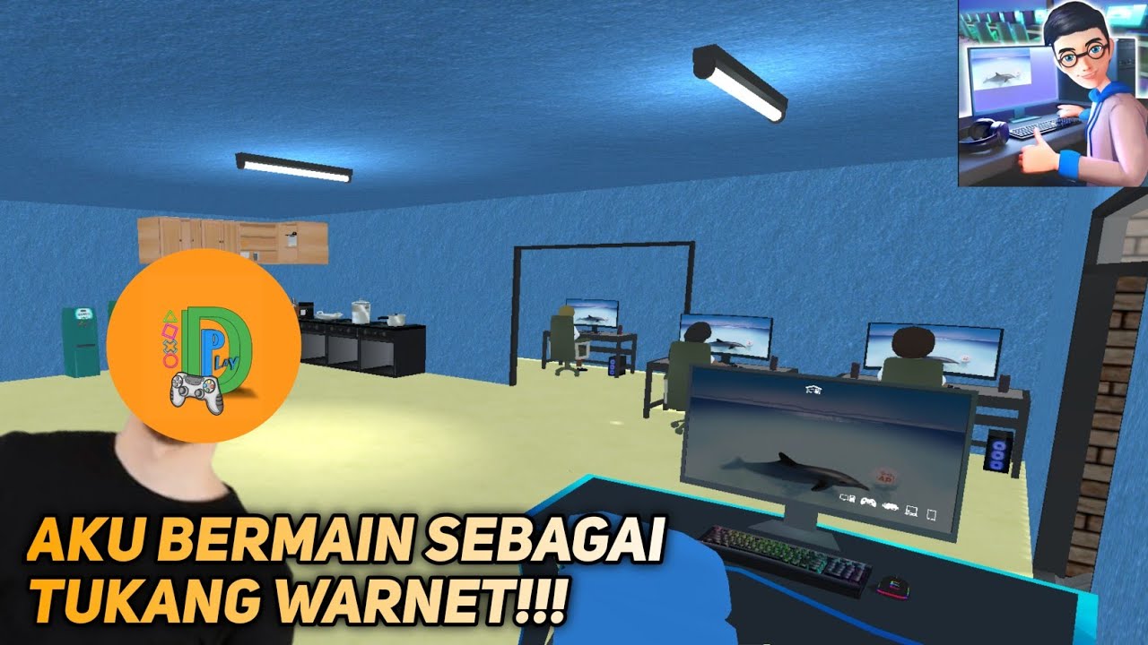 Simulator Menjadi Tukang Warnet! - Warnet Life 2 Indonesia - YouTube