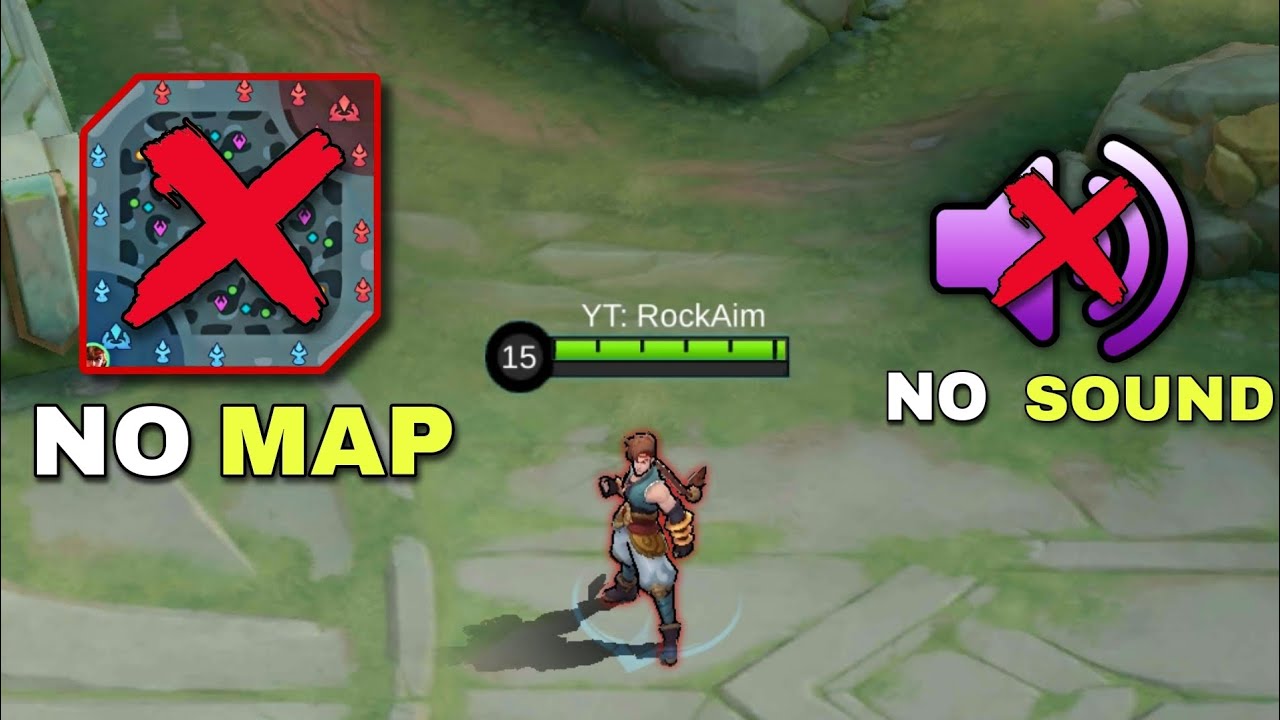 Mobile Legends, But There Is No Minimap & Sound! - YouTube