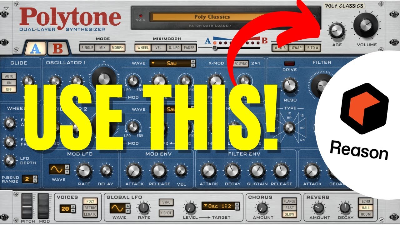Reason 13 Polytone: The ONE feature NOBODY is talking about - YouTube