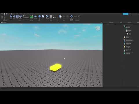 How to make a Kill Brick in Roblox (tutorial) - YouTube