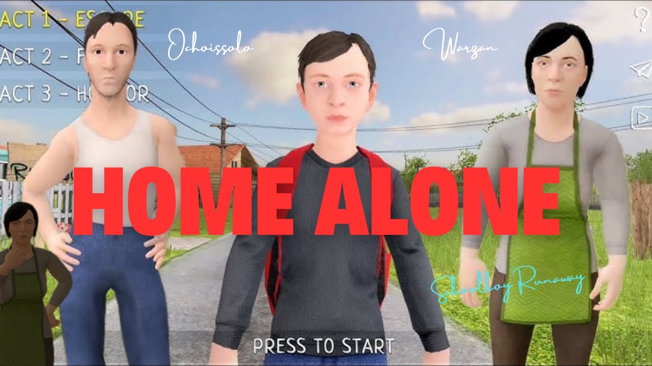 Schoolboy Runaway Home Alone #gaming #schoolboyrunaway #horror #fyp ...