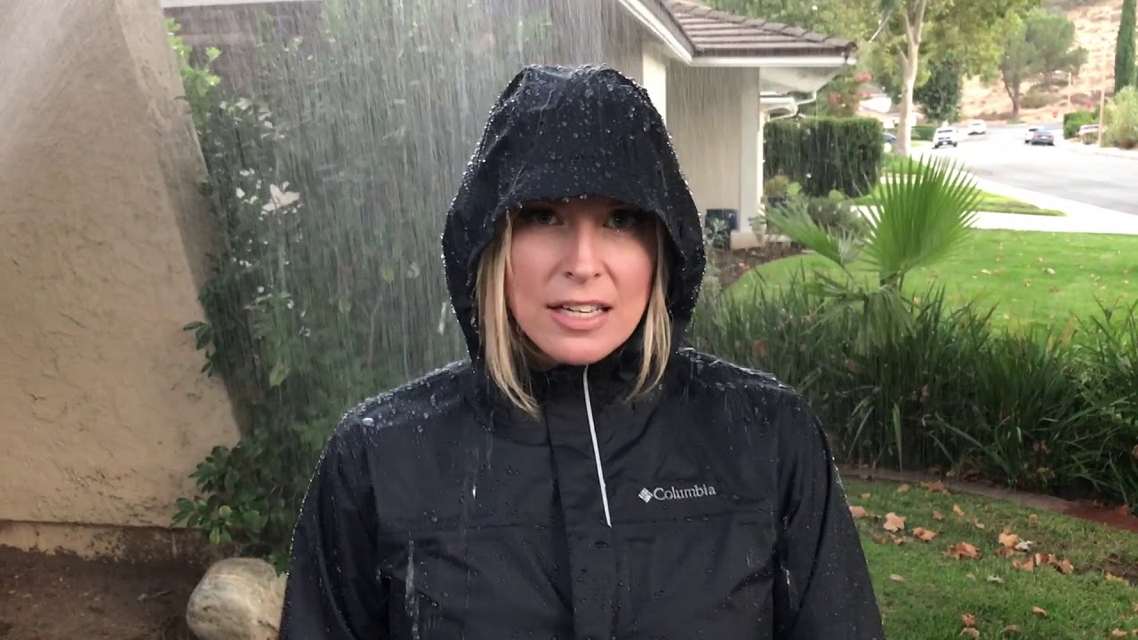 Rain Jacket Fail - Outdoor Blonde Outtake - YouTube
