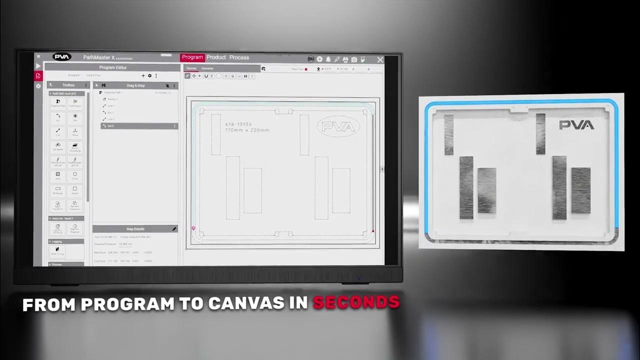 PVA - PathMaster X Teaser: Drag and Drop Programming - YouTube