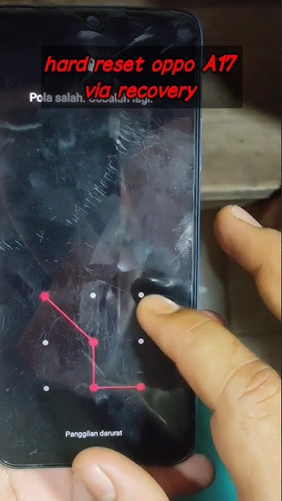 hardreset Oppo A17 via recovery #Oppo17 #hardreset #tutorial #servicehandphone #kupasandroid ...