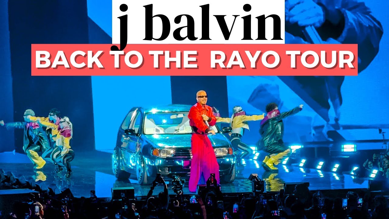 J Balvin Concert | BACK TO THE RAYO TOUR - YouTube