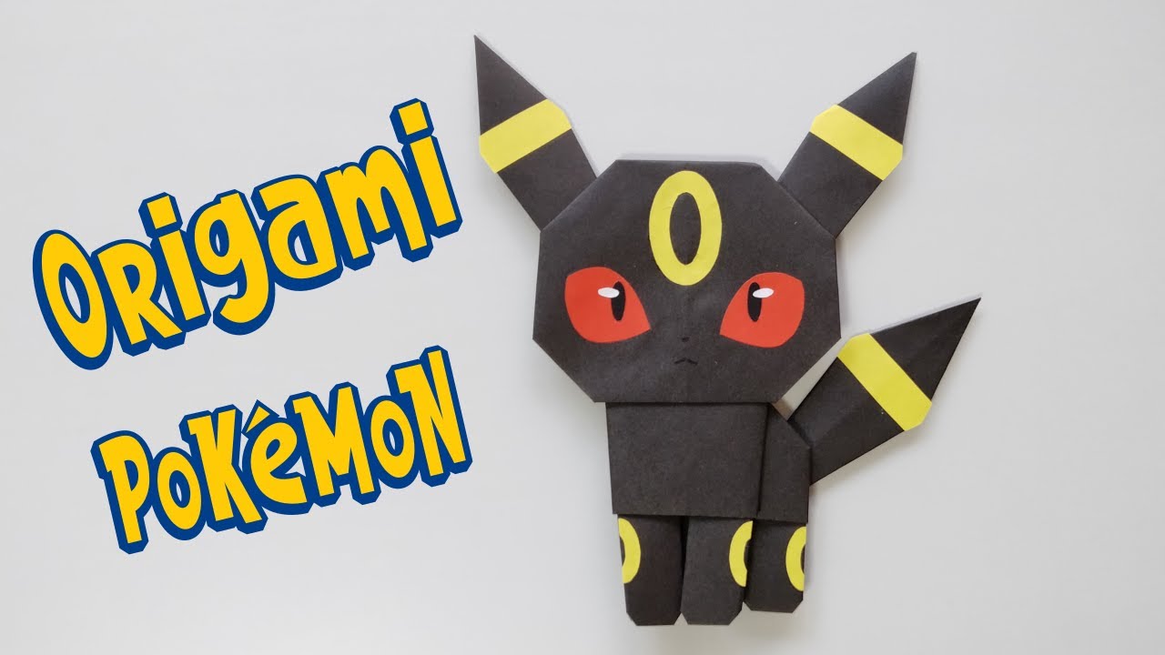 Pokémon | Origami | Umbreon - YouTube