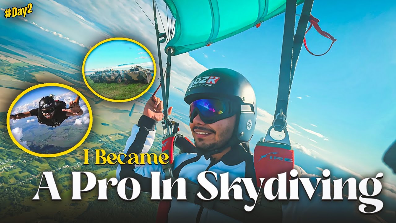 I BECAME A PRO IN SKYDIVING || RUSSIAN SERIES PART 2 || - YouTube