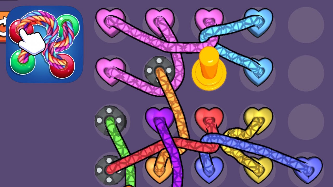 Twisted Tangle - All Levels Gameplay Android, iOS - YouTube