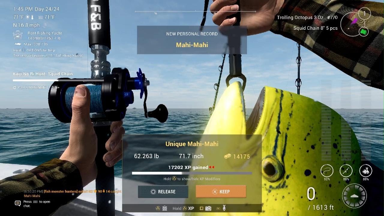 Fishing Planet - Unique Mahi-Mahi - Kaiji No Ri - YouTube