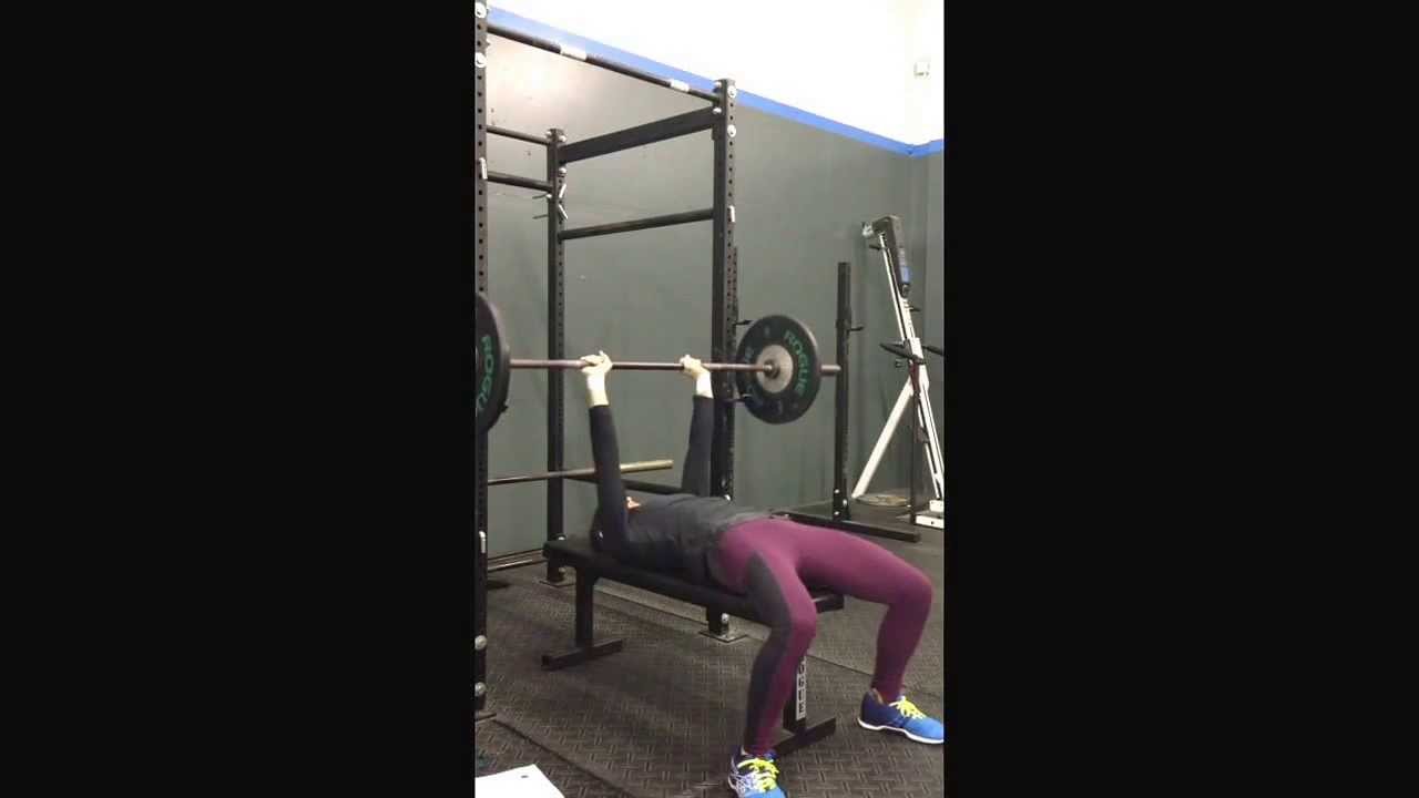 CG bench 110x4 tempo - YouTube