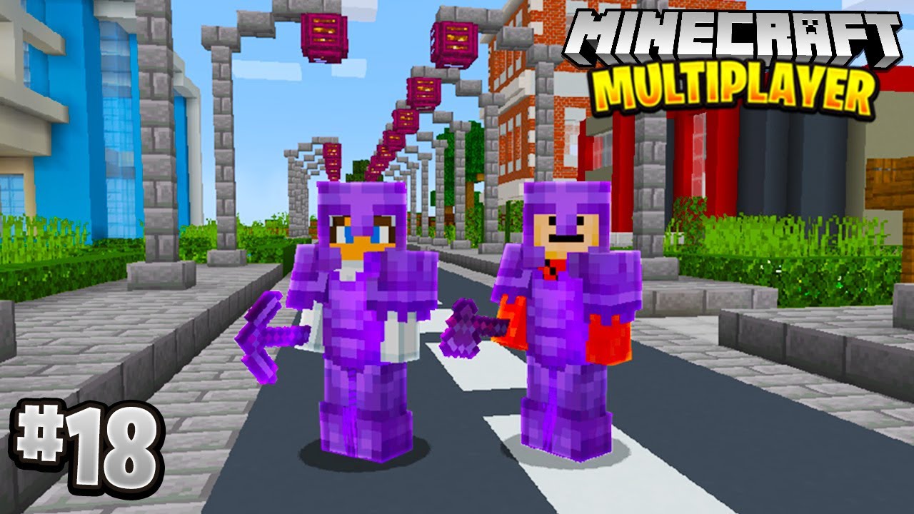 BIGGEST BUILDING PROJECT in Minecraft Multiplayer Survival! (Episode 18 ...