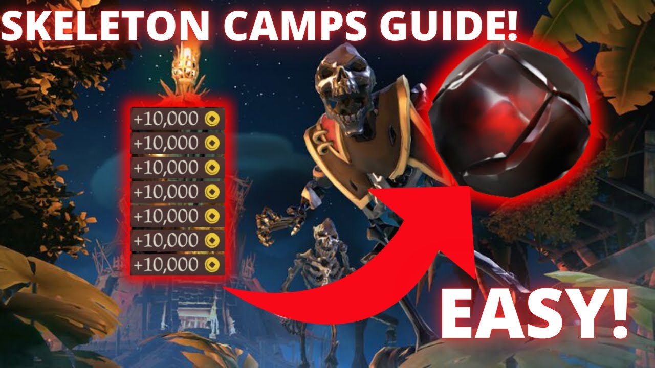 ALL BRIGGSY'S NOTES! SKELETON CAMPS GUIDE! Sea of Thieves! Season 13 ...