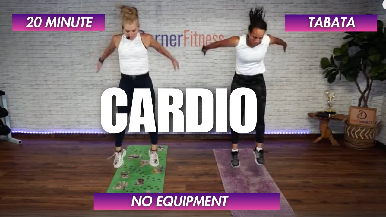 20-Minute Intense Cardio Tabata Workout 🔥 No Equipment Needed! - YouTube